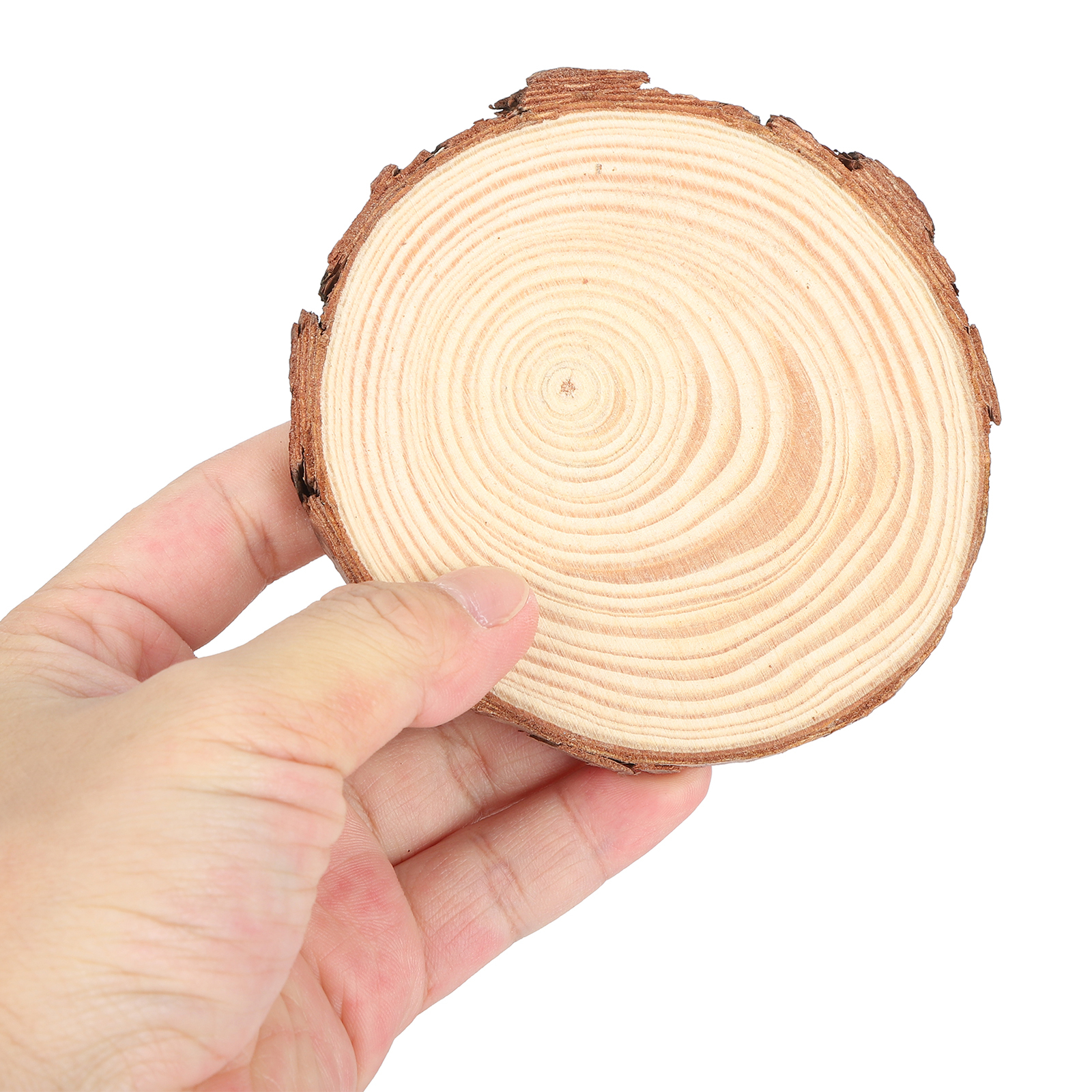 Wood Slices Round Pine Logs Crafts Painting Wedding Party Decoration 4 ...