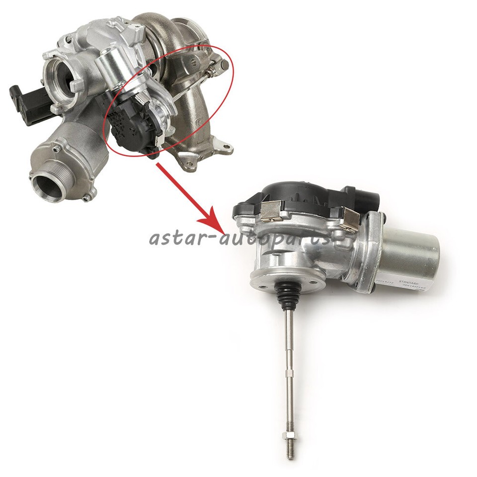 Turbocharger Electric Actuator Fit For VW Golf Jetta Audi A3 S3 2.0T ...