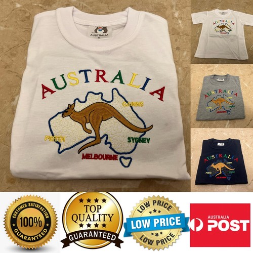 Australia Souvenir T shirt Sydney Melbourne Perth Cairns Kangaroo T ...