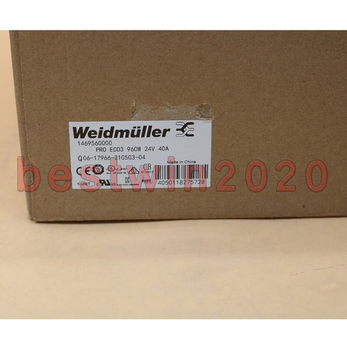 Weidmuller 1469560000 PRO EC03 960W 24V 40A New | eBay