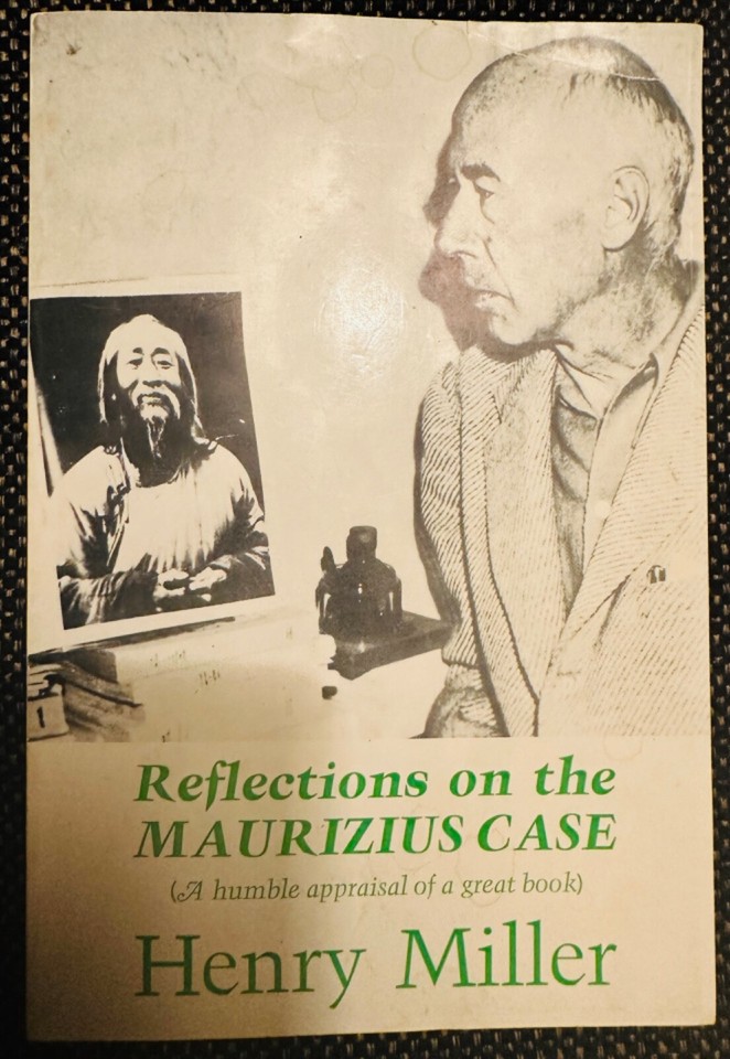 Reflections on the Maurizius Case SIGNED by author Henry Miller | eBay