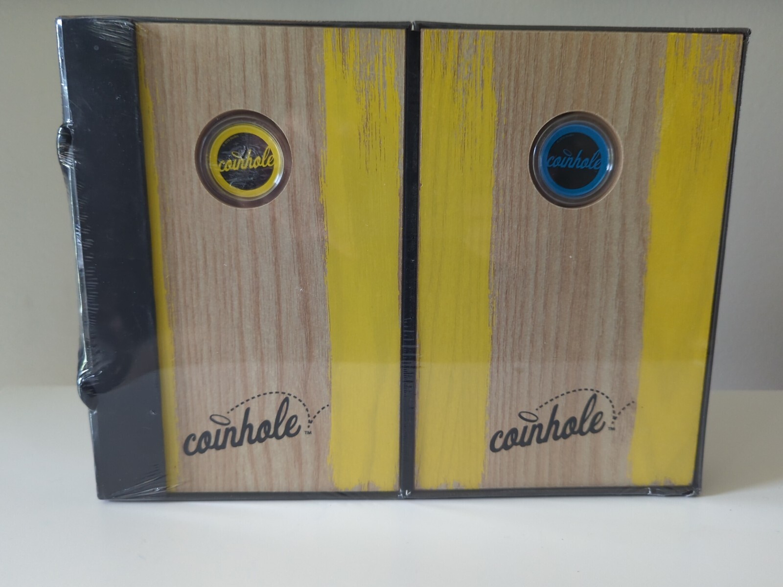 Hasbro Coinhole Table Top Coin Bouncing Party Game Cornhole ...