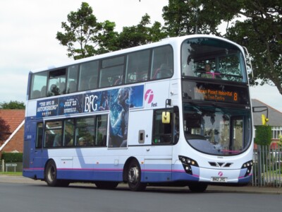 First Eastern Counties 36184 BN12JYG 6x4 Quality Bus Photo b | eBay UK