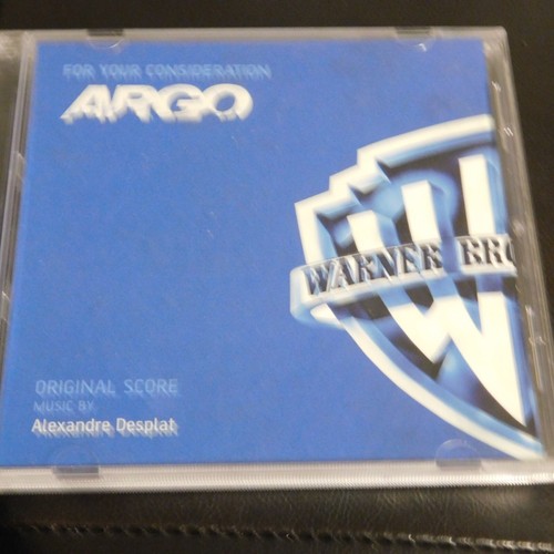 RARE ARGO FYC SCORE CD MOVIE ALEXANDRE DESPLAT FOR YOUR CONSIDERATION ...