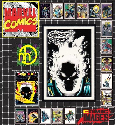 1992 Marvel Comic Images Ghost Rider Glow-in-the-Dark Cards - Pick ...
