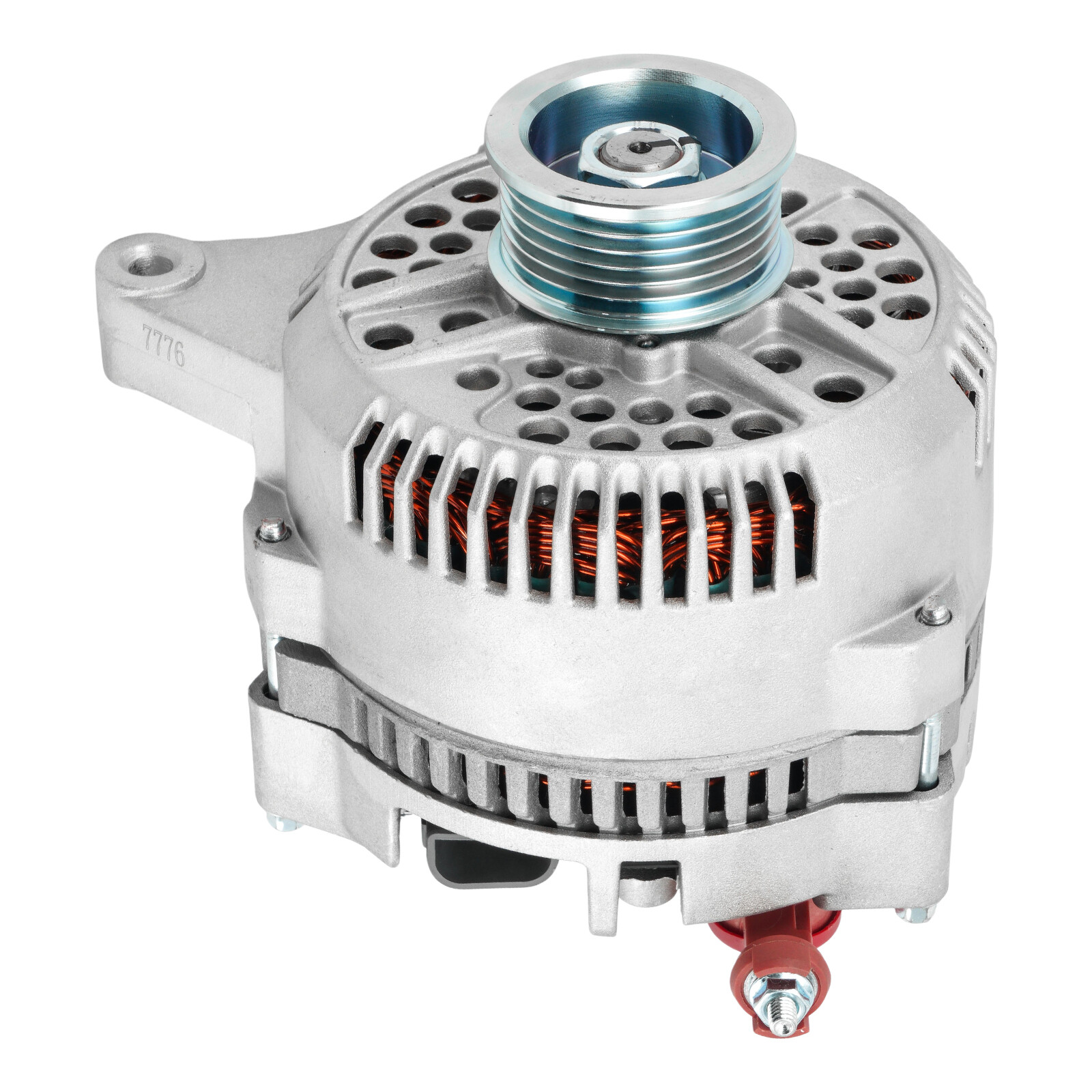 Alternator 1pc 12V New Front CW Rotation 7776 For 1995-1999 Ford Crown ...
