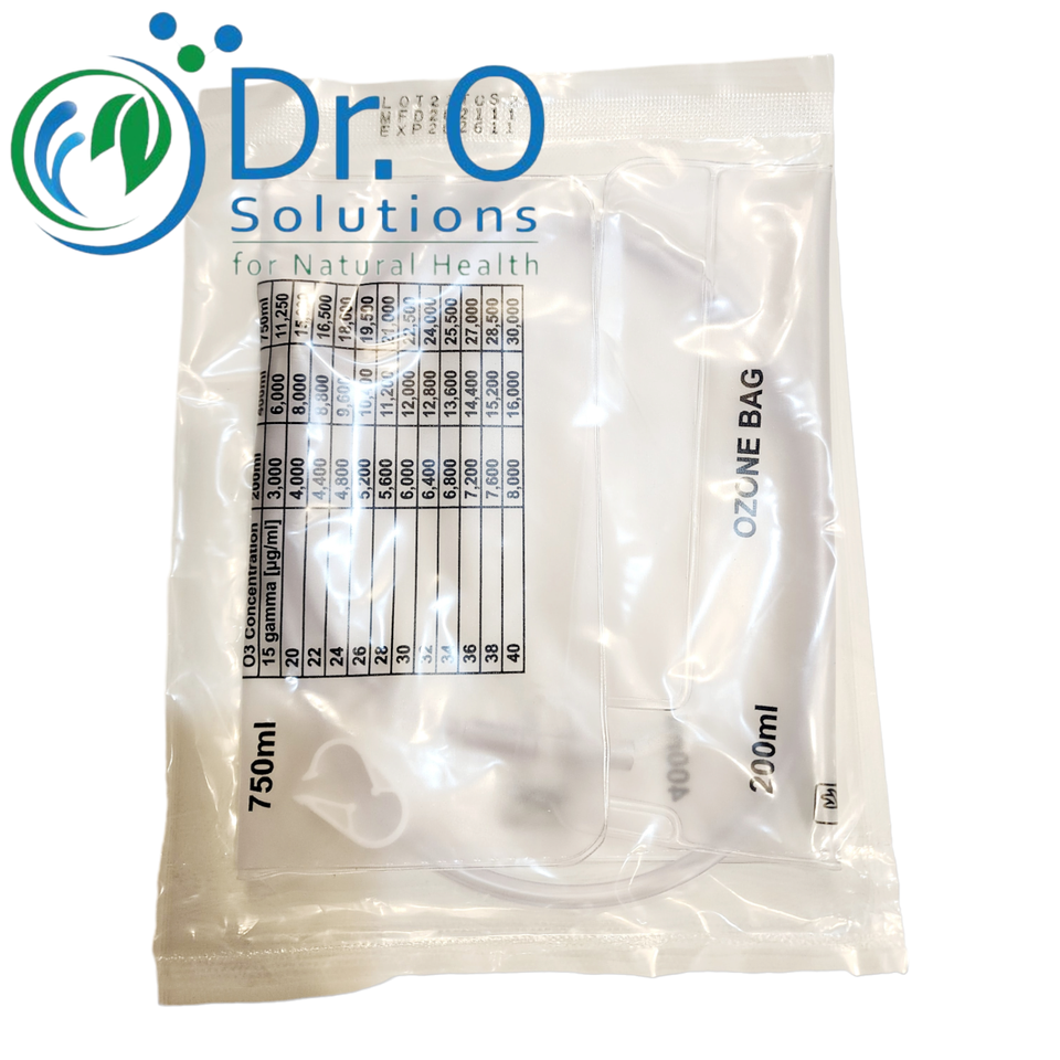 Ozone Insufflation Bag 3-Chambered with Colon Tips for Ozone Therapy | eBay