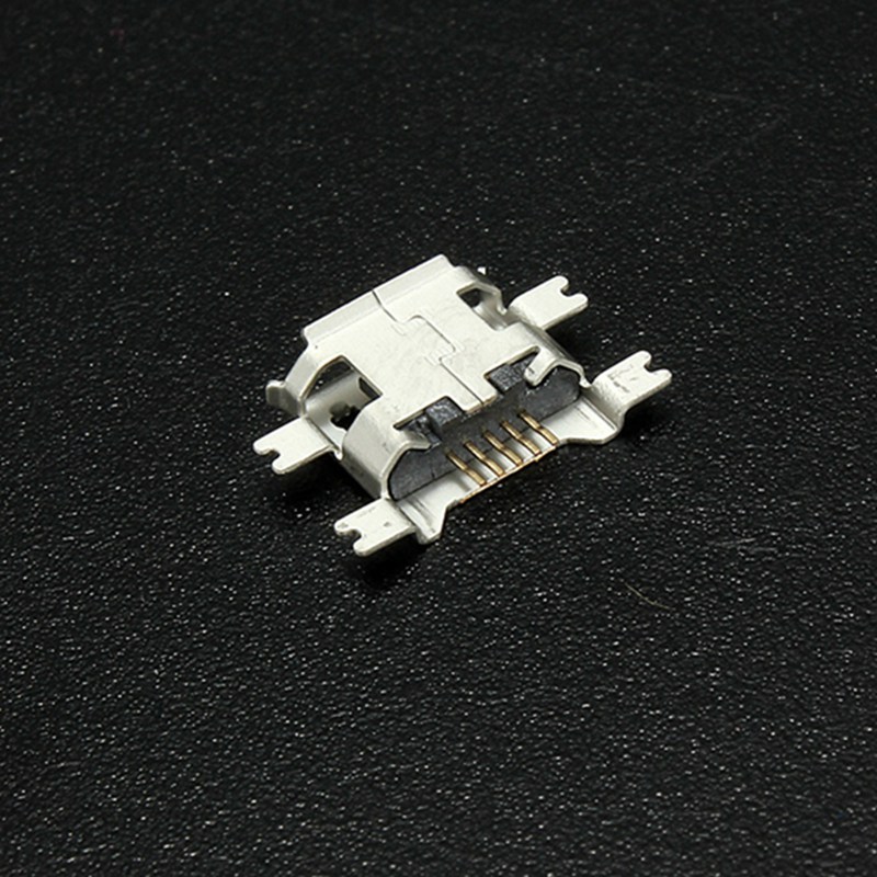 Micro USB SMT TypB Female Einbaubuchse Stecker löten Jack Connector 5 ...