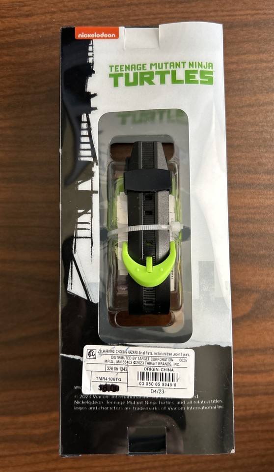 Teenage Mutant Ninja Turtles (TMNT) LCD Flashing Watch - New In Box NIB ...
