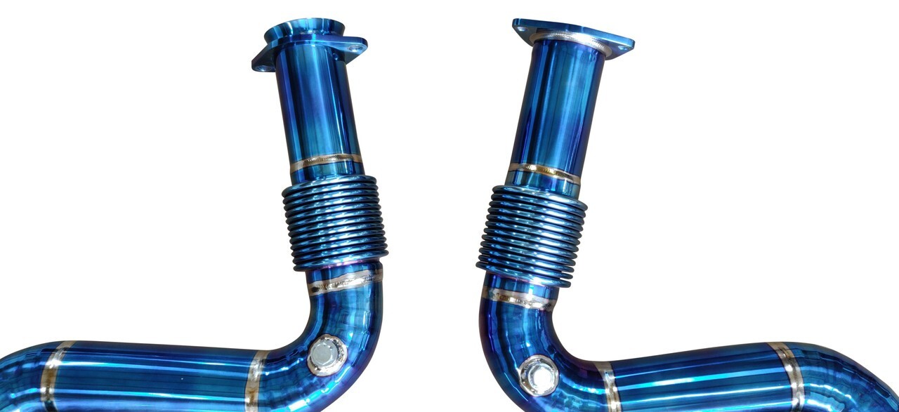 Chevrolet Corvette C8 6.2L 20-24 TOP SPEED PRO-1 SP Titanium Exhaust ...
