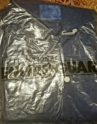 10 Pack Polypropylene Lab Coats with No Pockets, Snap Front - Blue 4xl ...