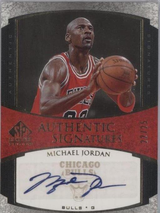 2005-06 SP Signature Edition - Authentic Signatures Michael Jordan #AS ...