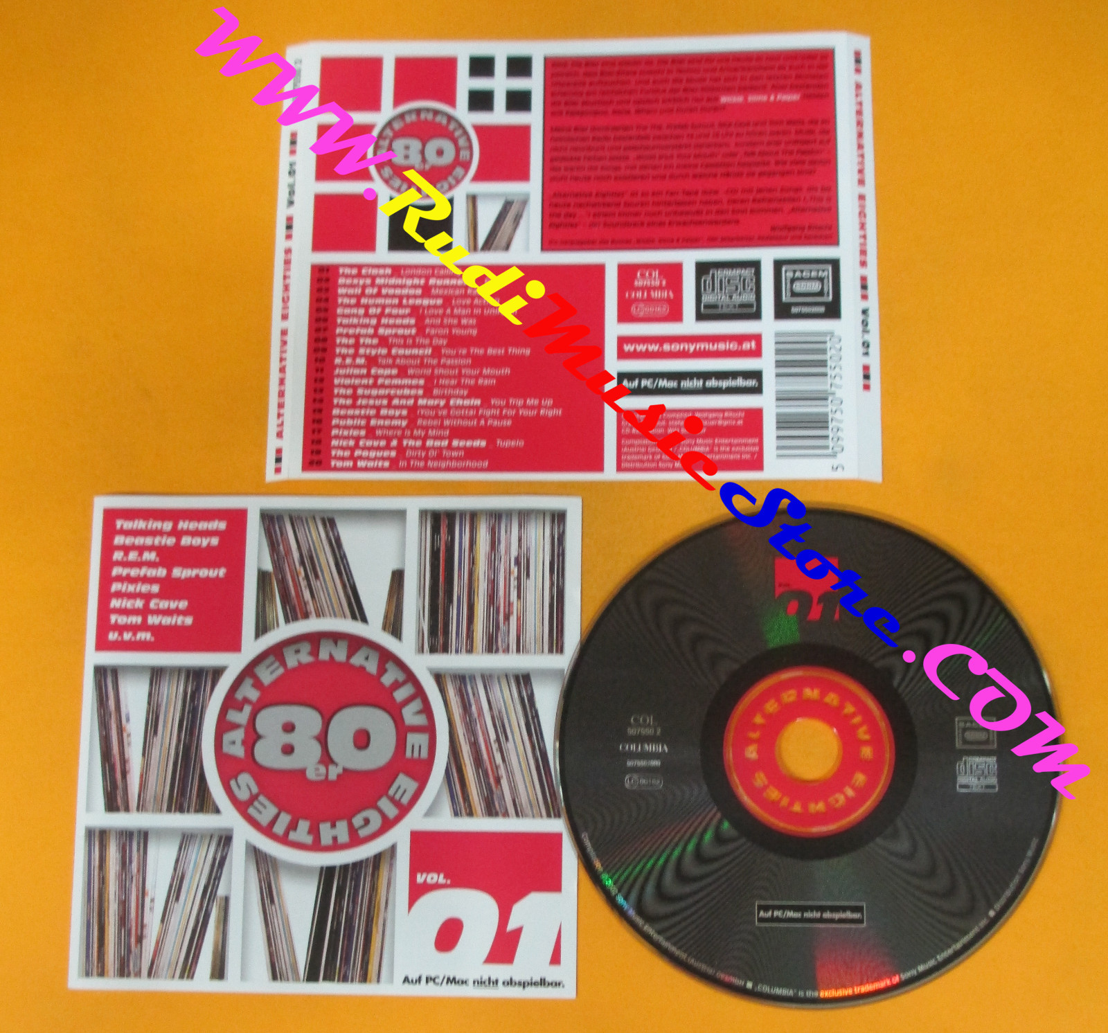 CD Compilation Alternative Eighties Vol.01 COL 507550 2 CLASH PUBLIC ...