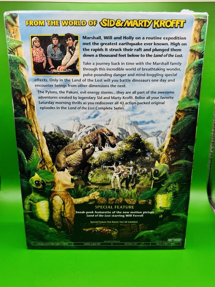 Land of The Lost Complete Series DVD The World of Sid & Marty Krofft ...
