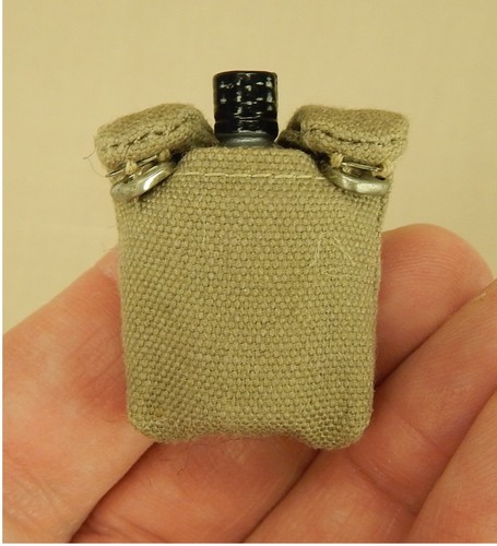 Vintage 1964 Hasbro GI Joe #7502 Combat Field Pack Set Canteen with ...