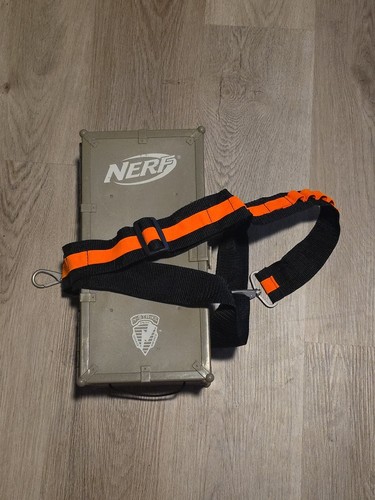 NERF N-Strike Elite Dart Gun Shooter Storage Foot Locker Box Case Ammo ...