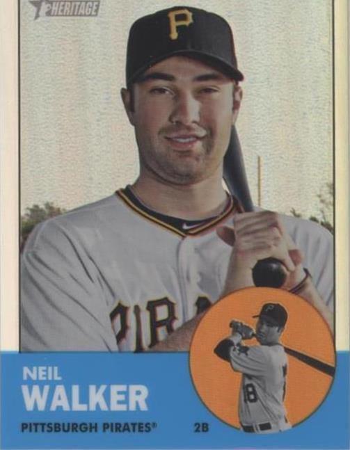2012 Topps Heritage - Chrome Neil Walker #HP32 Refractor /563 for sale ...