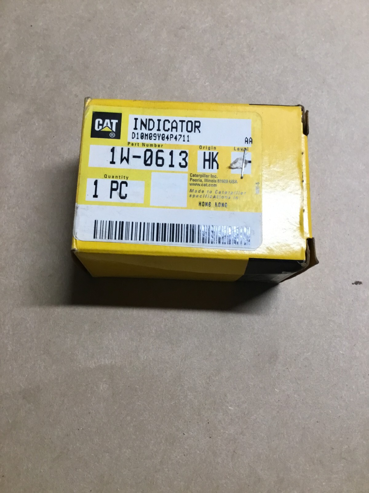 New CAT Part Number #1W-0613: INDICATOR-AIR FILTER SERVICE | eBay