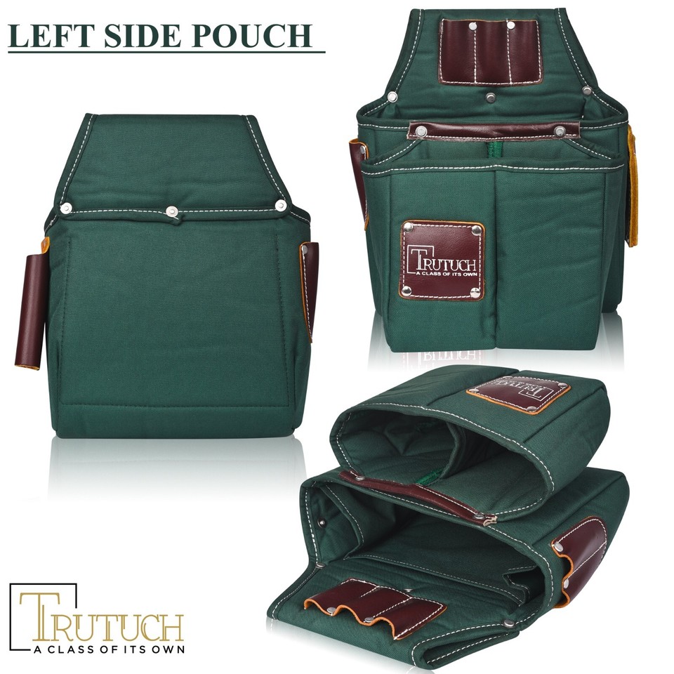 TRUTUCH Nylon and Leather Tool Belt | Framing Tool Bags | Nylon Tool ...
