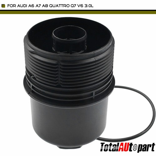 Oil Filter Housing Cap for Audi A6 A7 A8 Quattro Q7 2015-2017 V6 3.0L ...