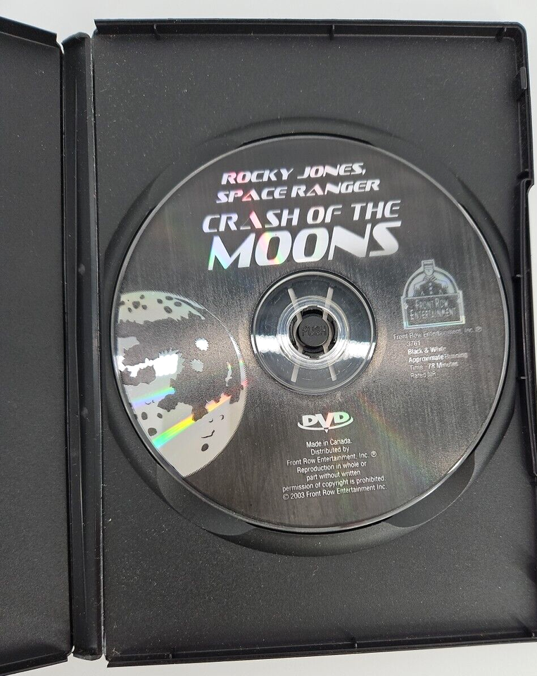 Crash Of The Moons Rocky Jones Space Ranger DVD Video Movie | eBay