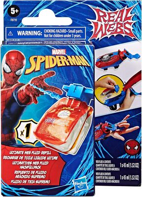 Marvel Spider-Man Real Webs Ultimate Web Fluid Refill for Real Webs ...
