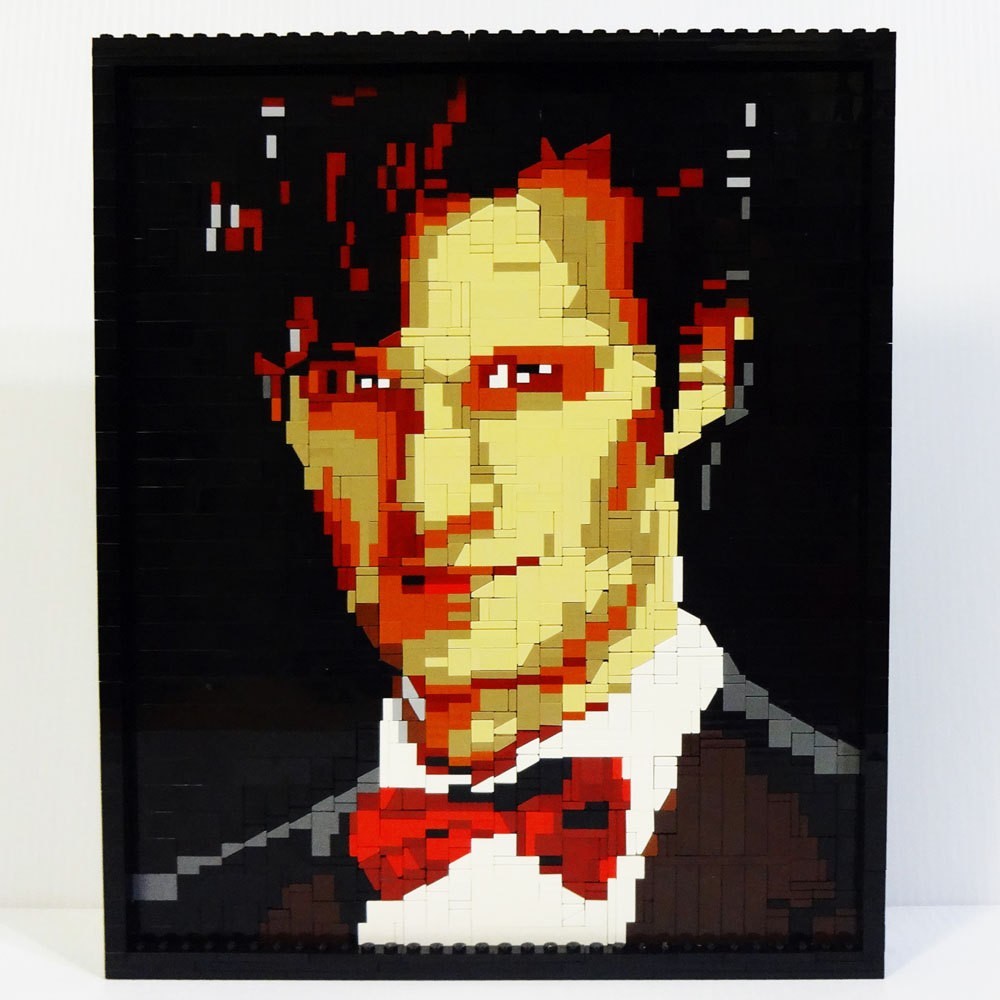 Custom Eleventh Doctor LEGO Mosaic Model | eBay