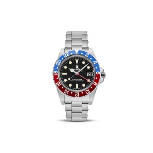 ZODIAC GMT Quartz Watch Pepsi Bezel Red Blue 40mm Men's Professional ...