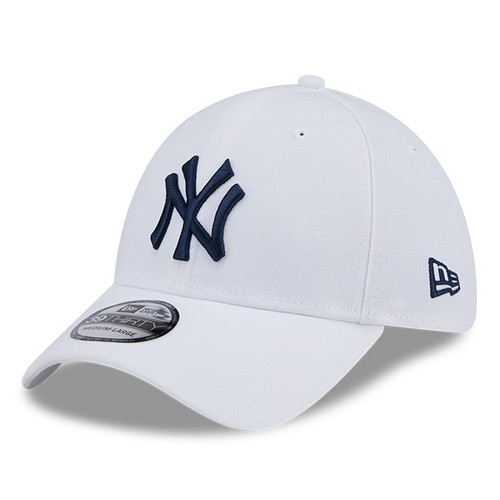 Men's New Era White New York Yankees Evergreen 39THIRTY Flex Hat | eBay