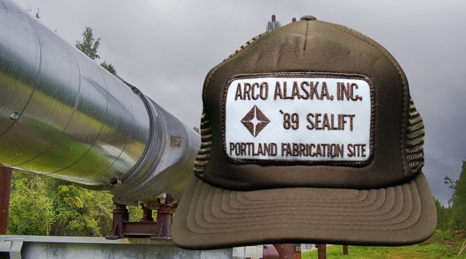 Vintage 1989 Arco Alaska Sealift Portland Fabrication… - Gem
