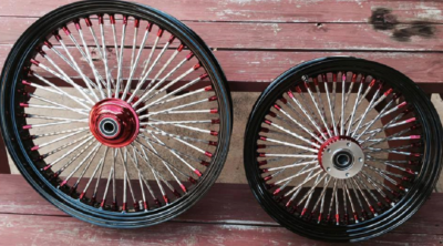 Fat Spoke Custom Color Rim Package For Harley And Indian | eBay