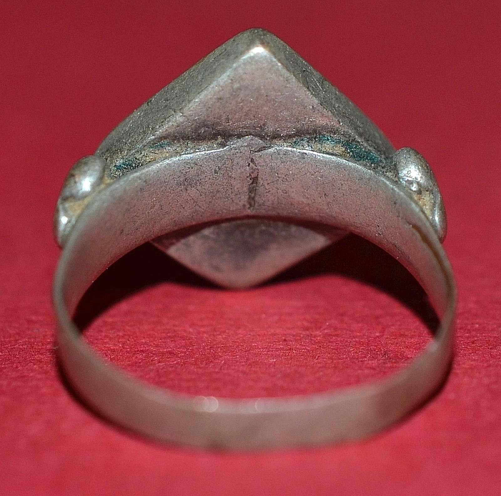 Antique African Tuareg Tribe Ethnic Silver Ring Niger Africa Ring Size ...