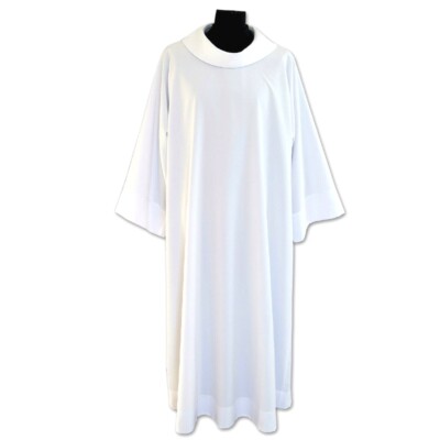 Pastor/Priest White Alb medium weight Concelebration Alb Clergy Deacon ...