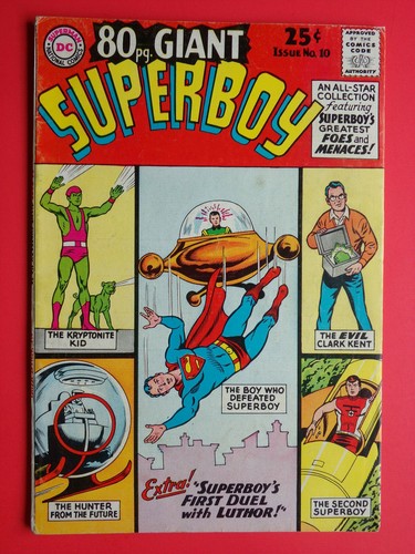 80-PAGE GIANT #10 1st KRAL * SUPERBOY (FN 6.0) DC COMICS 1965 | eBay