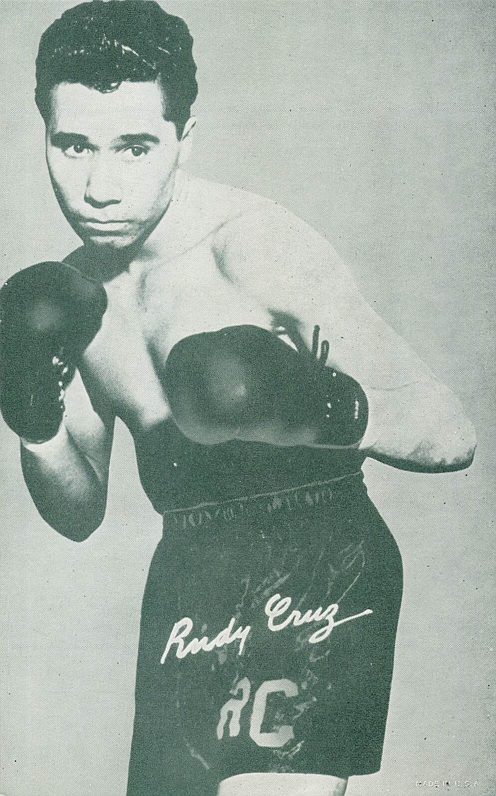 1947-66 Exhibits Boxing Rudy Cruz | eBay