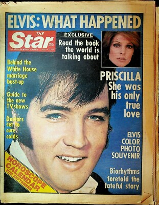Star Tabloid September 6 1977 Elvis Presley JFK Jr Clint Eastwood | eBay