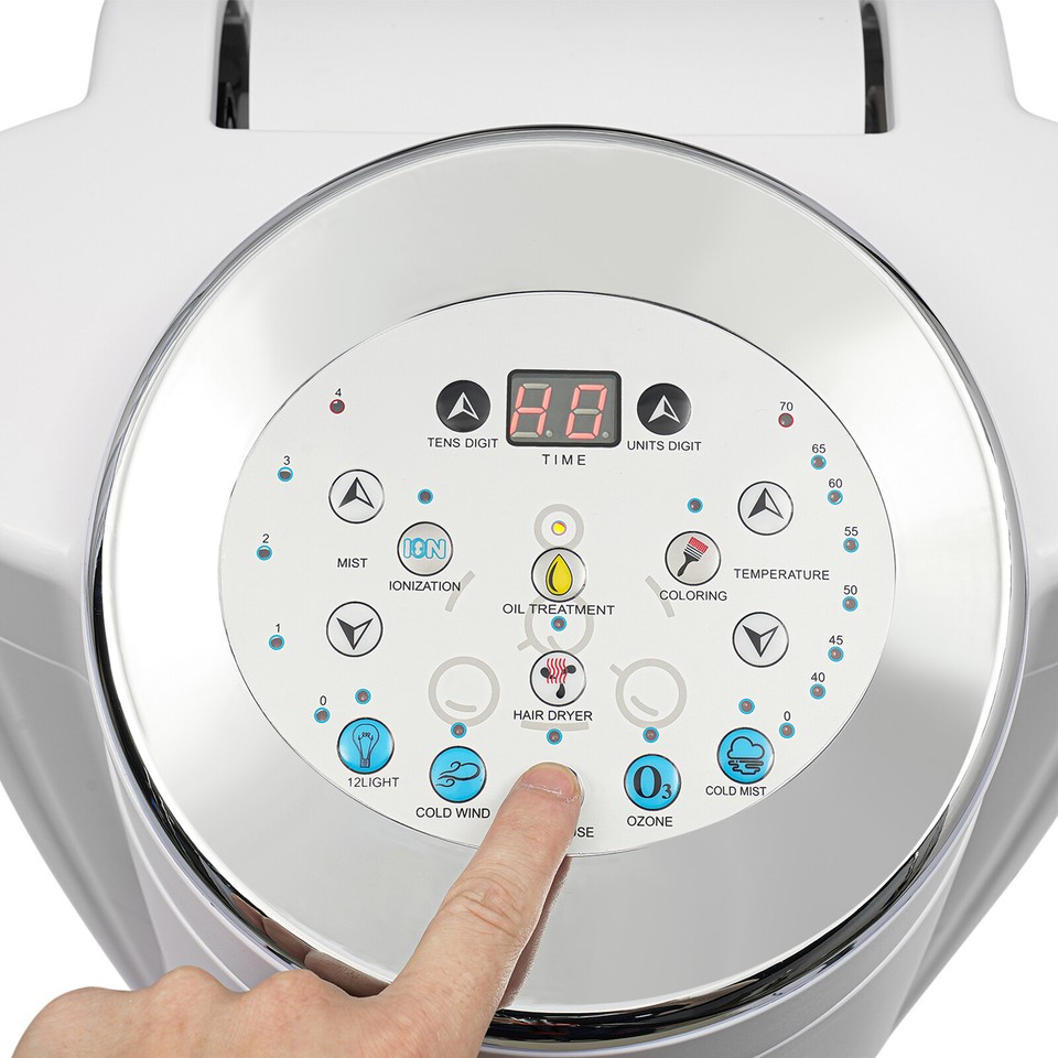 700W Ultrasonic Ozone Hair Steamer Color Oil Treatment Perming Machine ...