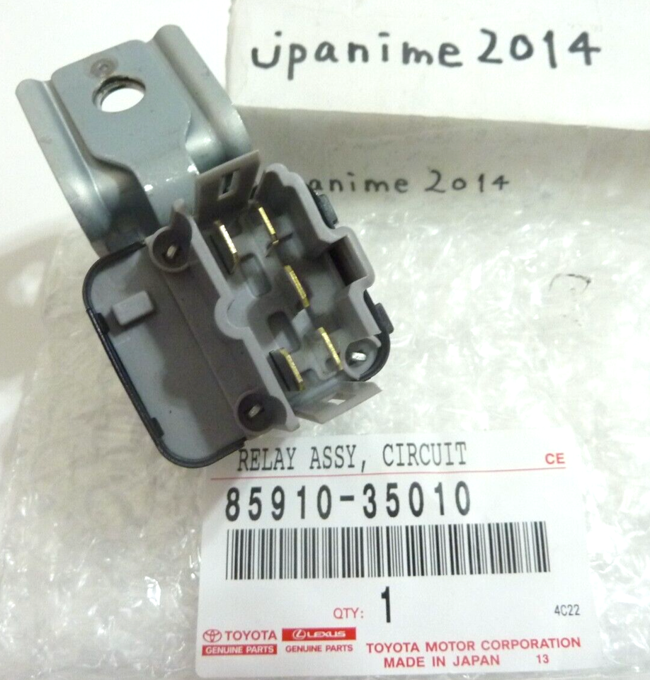 TOYOTA GENUINE 4RUNNER CIRCUIT OPENING RELAY ASSEMBLY FOR EFI 85910 ...