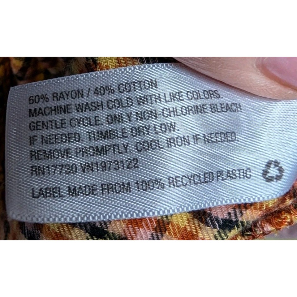 90s Y2K Style Yellow Plaid Flannel Babydoll Grunge Indie Sleaze Punk ...