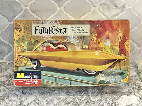 Rare Monogram Futurista Model Car Vintage 1960s Delta Shape Three ...