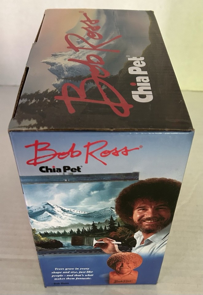 Chia Pet Bob Ross 2021 Joy Of Painting Planter | eBay
