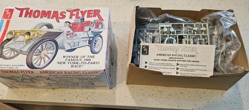 AMT Thomas Flyer Model Kit 1/25 Scale Still Sealed Inside Vintage ...