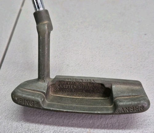Vintage Original Ping Anser Karsten 95020 Bronze Head 33.5" RH Putter ...