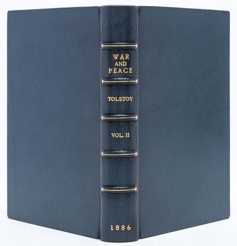 Count Lyof Tolstoi, Tolstoy / War and Peace in 3 vols 1st Edition 1886 ...