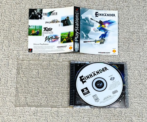 Einhander (Sony PlayStation 1, PS1) Complete CIB - Tested - Authentic ...