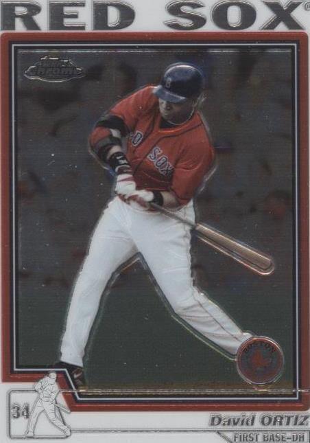 2004 Topps Chrome - David Ortiz #355 for sale online | eBay