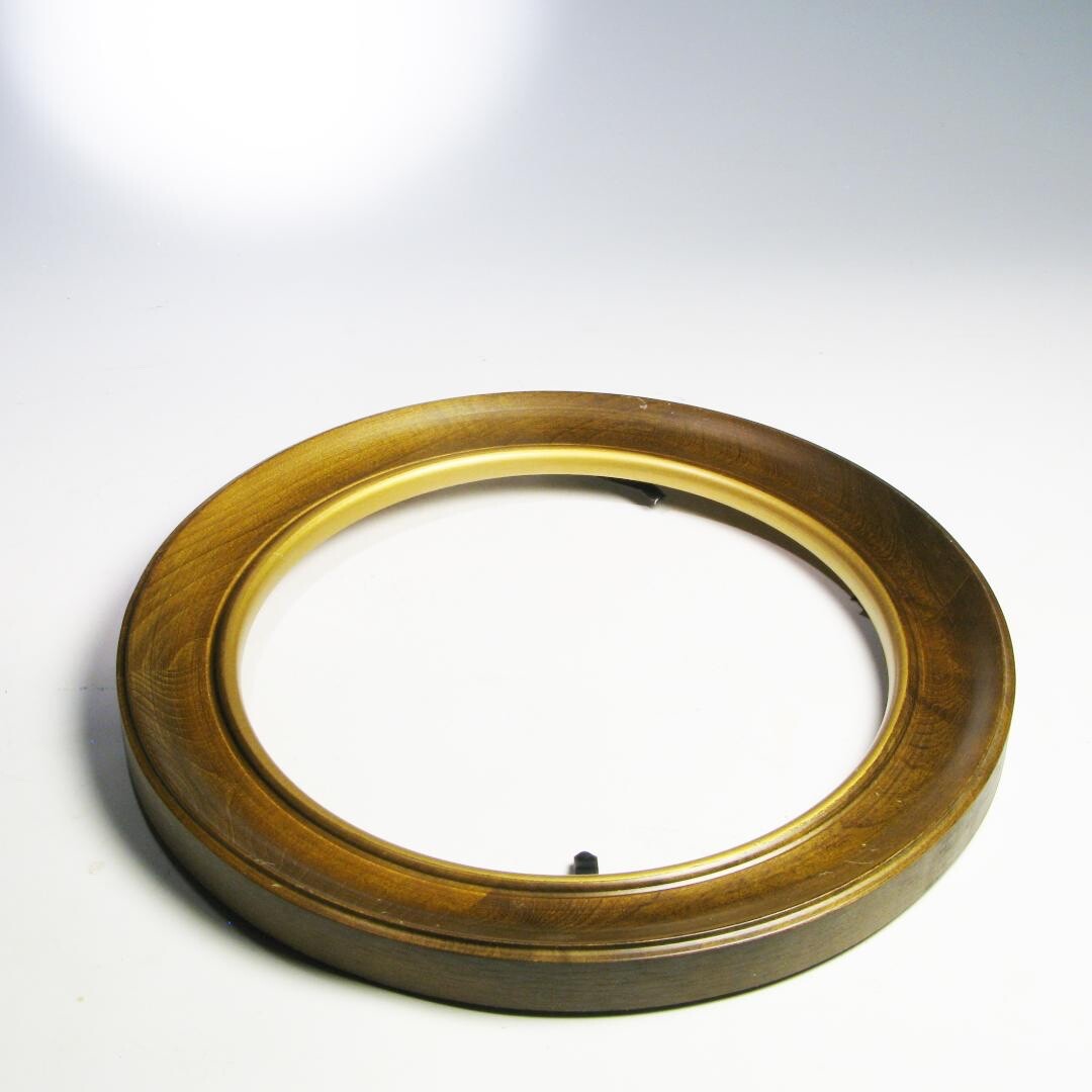 Round Wooden Plate Frame | eBay