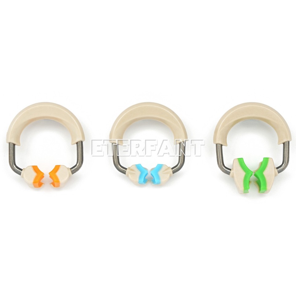 Dental Autoclavable Matrix Bands Rings Matrices Clip Clamp Titanium Fit ...