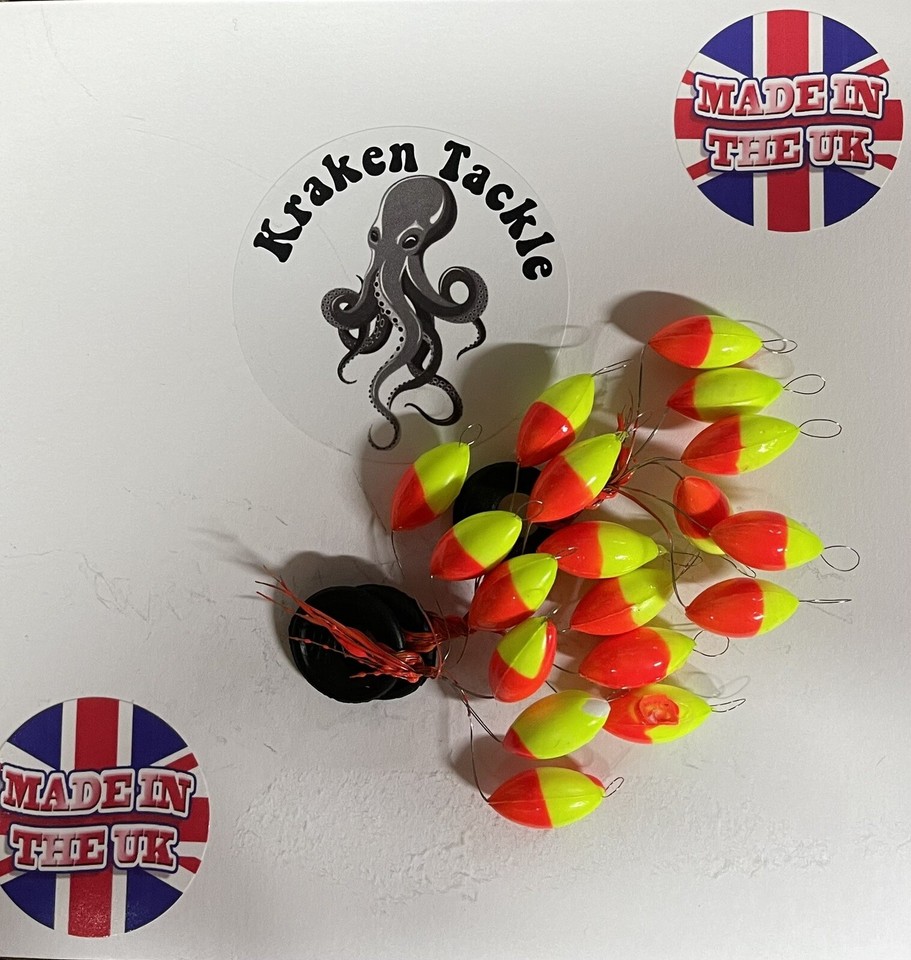 TACKLE RIGS SEA HIGH VIS FLOATING BEADS, REUSABLE BEADS SEA FISHING ...