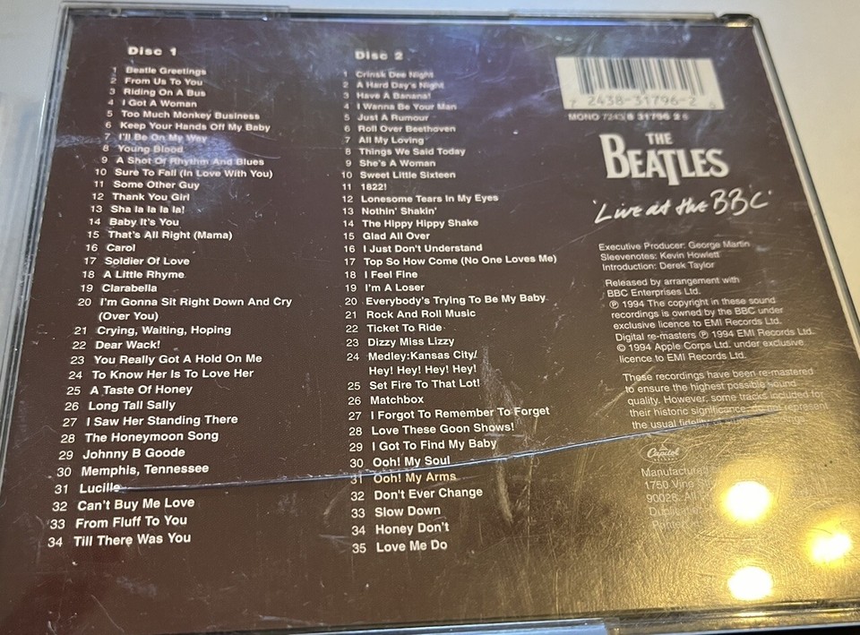 The Beatles - 1967-1970 : The Blue Album - CD + The Beatles Live At The ...